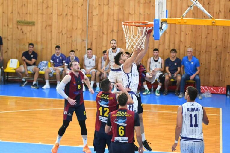 Aίολος Αγυιάς - Νήαρ Ηστ 77-64 : ''Αέρα στα πανιά του''