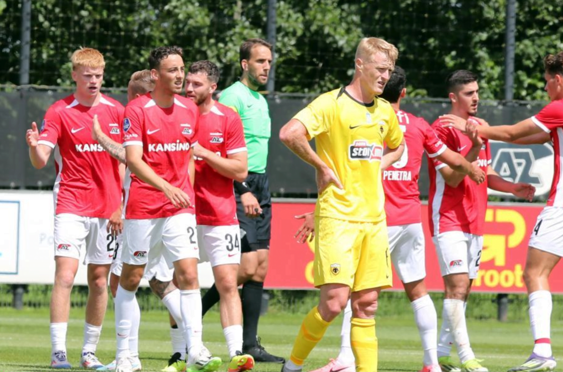 Τραγική εμφάνιση και εξάρα από την Άλκμααρ στο πρώτο φιλικό!